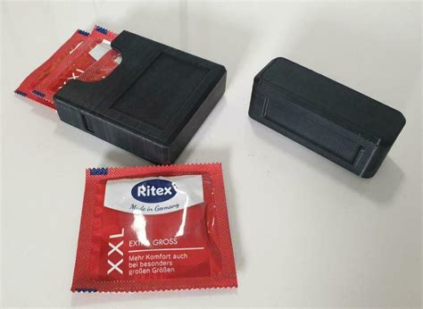 Free 3D file Condom Holder 3 pcs 📦 ・3D print object to download・Cults