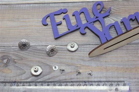 FineYarn - Пуговицы-заклепки для джинсовой одежды