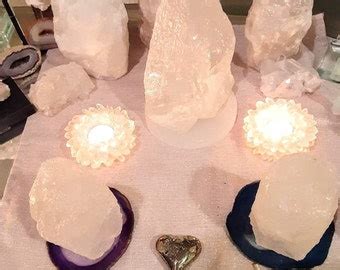 Beautiful Clear Quartz Master Healer Crystal Lamp - Etsy