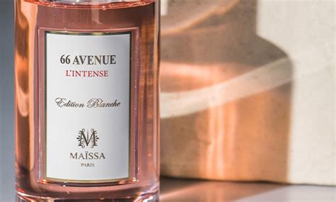Eau de parfum "66 avenue - Édition Blanche" Maïssa 50, 100 ou 200 ml ...