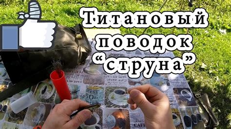 Титановый поводок "Струна". Лучшее решение для твичинга. - YouTube