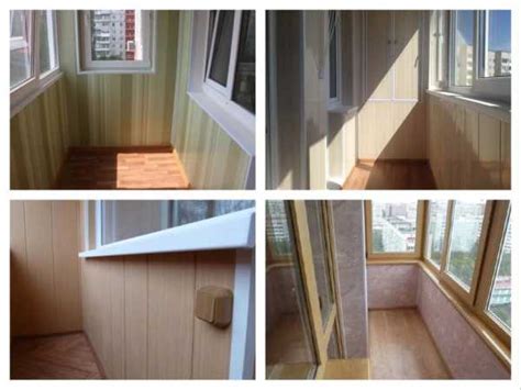 Отделка балкона панелями: пластиковыми, ПВХ, своими руками