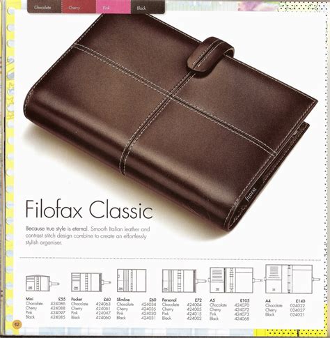 Philofaxy: Filofax UK 2010-11 Catalogue