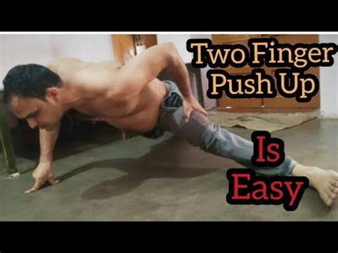 Bruce Lee Two Finger Push-up | 2 Finger Push-Ups | Finger Push-Ups ...
