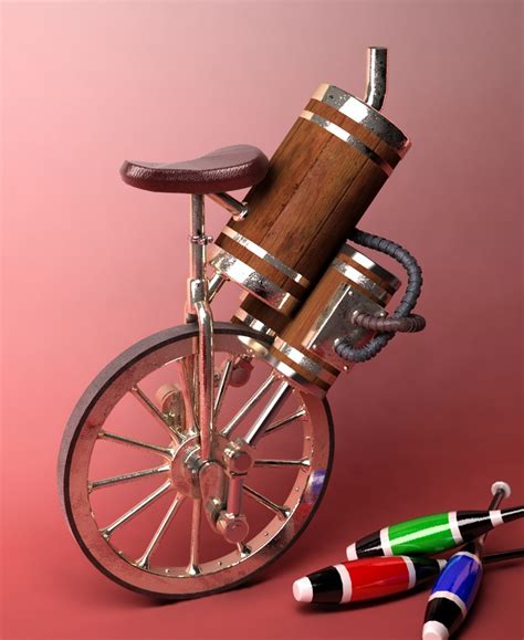 Powered unicycle