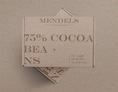 Mendels | бренд натурального шоколада on Behance