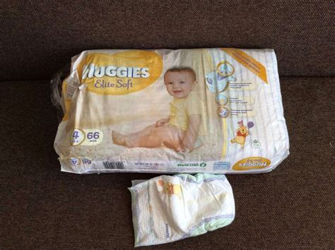 Подгузники Huggies (Хаггис) Elite Soft 4 (8-14 кг) 66 шт — купить в ...