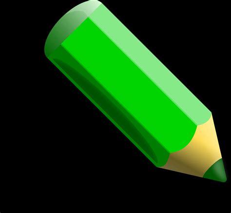 Download Green Pencil Graphicon Black Background | Wallpapers.com