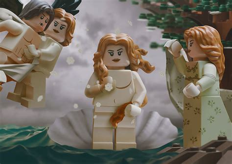 Классические картины из LEGO (10 фото)