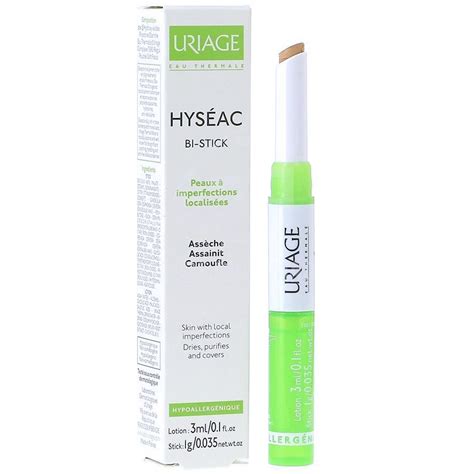 Uriage Hyséac bi-stick soin local peaux grasses