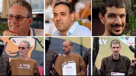 Pale, gaunt Israeli hostages freed from Gaza captivity as scores of Palestinian prisoners ...