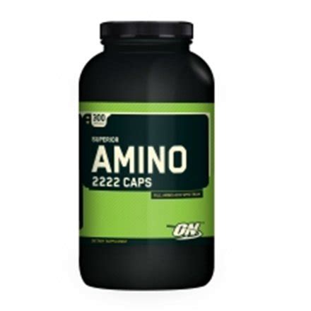 Optimum Nutrition Super Amino 2222, 150 caps (Multi-Pack) : Optimum ...