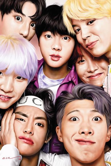Poster impresso BTS | Loja Bonjoy | Elo7 Produtos Especiais