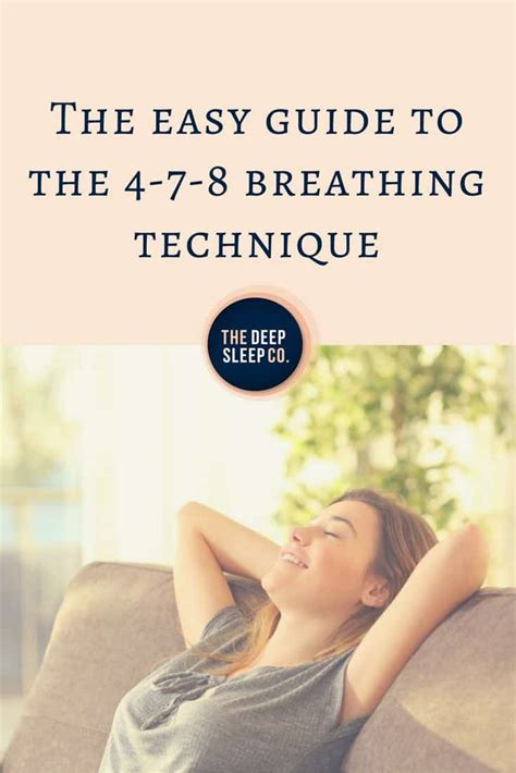 The easy guide to the 4 7 8 Breathing Technique by Dr Weil | 4 7 8 breathing technique ...