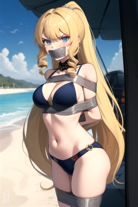Navia Tied Up and Gagged in Bikini 4 by Thy0809 on DeviantArt