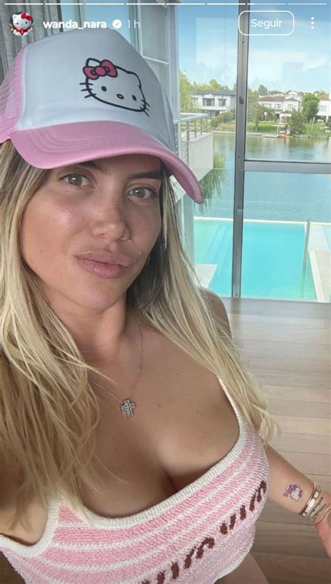 Wanda Nara posteó una serie de fotos en redes y no mostró estar triste tras la ruptura con L ...