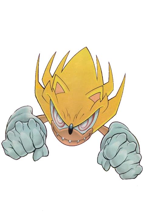 Fleetway Super Sonic Render (Sonic The Comic) #4 by CF2364 on DeviantArt