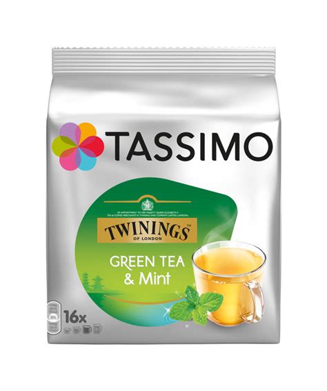 Зелёный чай TWININGS Tassimo с мятой — купить в Москве в интернет ...