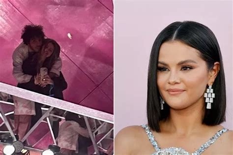 Selena Gomez cuddles up to boyfriend Benny Blanco as she shares snaps ...