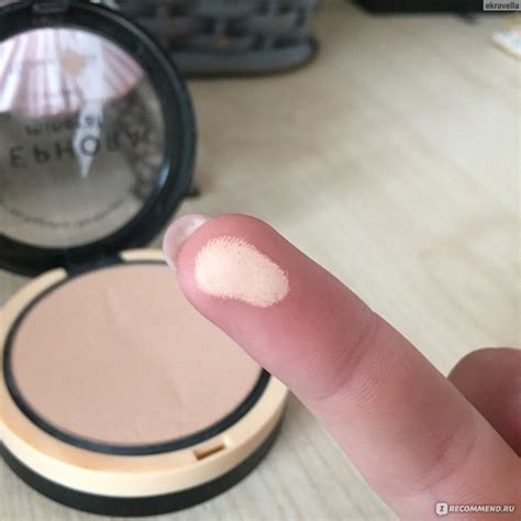 Пудра Sephora Минеральная компактная - «Идеальная пудра на лето» | отзывы