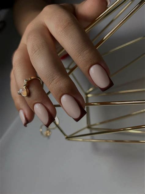 Френч🥥 | Stylish nails, Classy nails, Casual nails