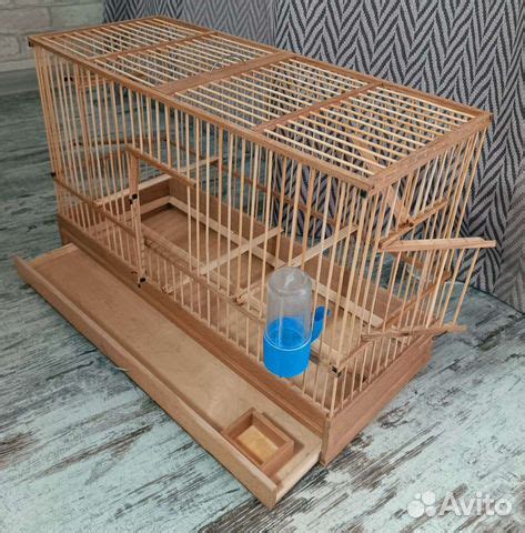 Клетка деревянная для птиц купить в Москве | Животные и зоотовары | Авито