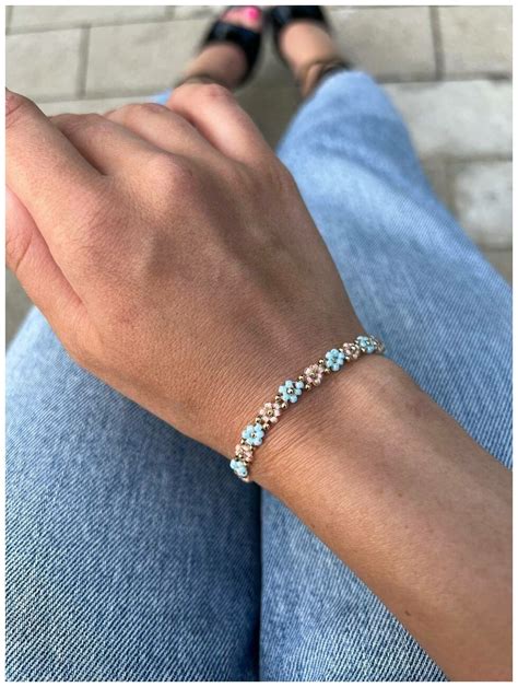 Купить Браслет из чешского бисера Chop beads за 950р. с доставкой
