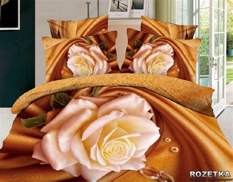 Комплект постельного белья Bella Donna Сатин 3D 200 x 220 Каприз (BV-B ...