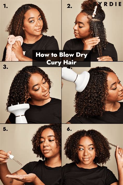 30+ Blow Dry Curly Hair - DahliaGraham