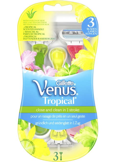 Бритвенные станки одноразовые Gillette Venus Tropical 3 шт. купить ...