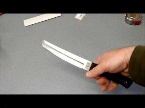 Cold Steel Recon Tanto VG 1 San Mai Steel - YouTube