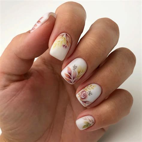Акварель на ногтях | Vernis à ongles, Ongles vernis, Ongles
