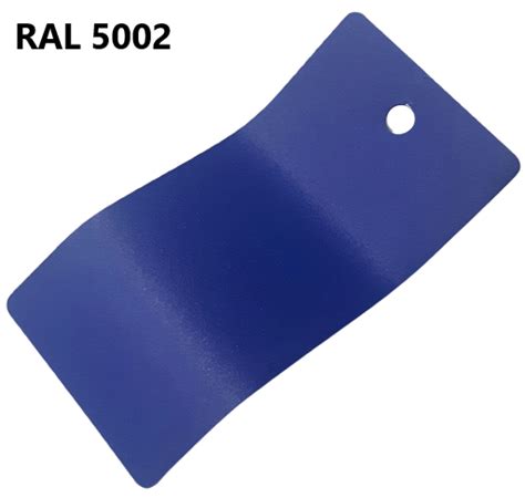 RAL 5002 Polyester-Epoxid-Pulverlack Farbe Blau Ultramarin Feinstruktur ...