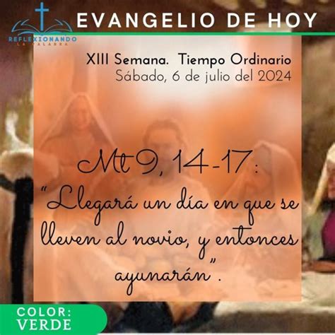 Stream Lecturas: XIII Semana. Tiempo Ordinario. 6 de julio del 2024 by Reflexionando la Palabra ...