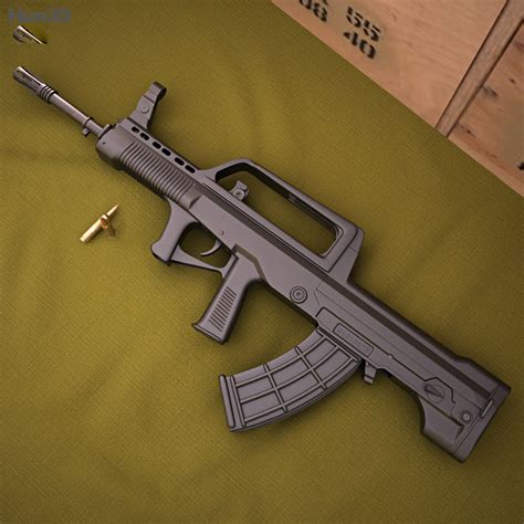 Qbz95 3d Model Weapon On Hum3d