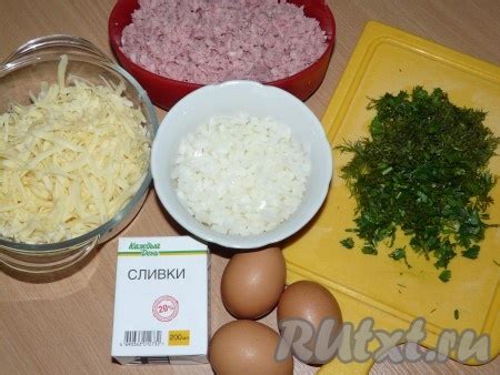 Пирог с ветчиной и сыром: 9 фото в рецепте