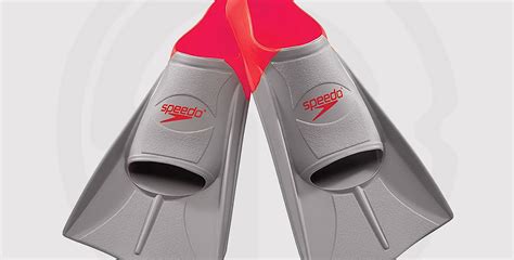 Speedo Multicolored Short Blade Training Fin - XXXS | Red | Size: 30-31 ...