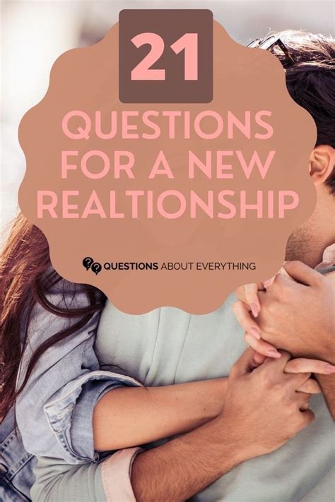 21 questions for a new relationship – Artofit