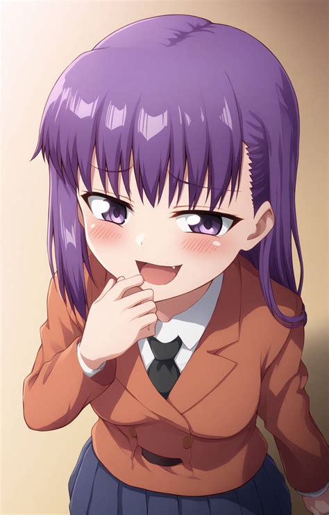 [AI generated] mesugaki-fication: Sakura Matou by megamanzx12 on DeviantArt