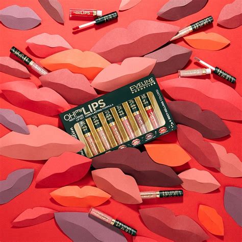 Eveline Cosmetics Zestaw 6 mini pomadek w płynie - 12395880662 ...