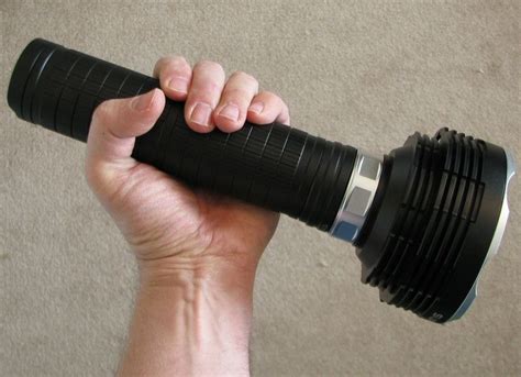 SupBeam X60 (5xXM-L2 U2, 6x18650, rechargeable) Review: RUNTIMES ...