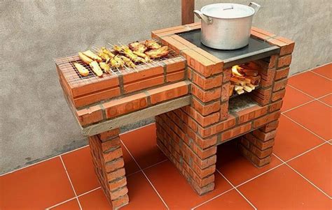 Бюджетные мангалы из кирпича