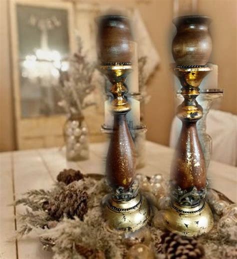 подсвечники новогодние
