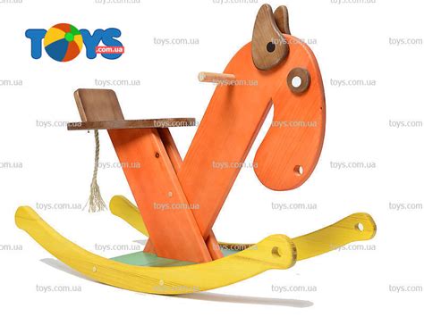 Деревянный конь-качалка - Деревянные игрушки в интернет-магазине Toys