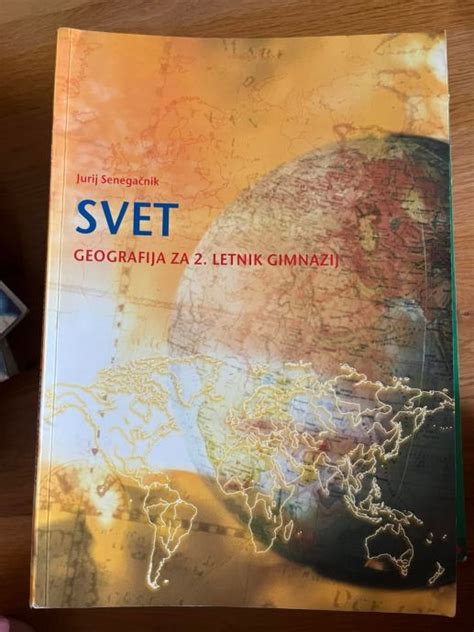 SVET GEOGRAFIJA ZA 2. LETNIK GIMNAZIJ