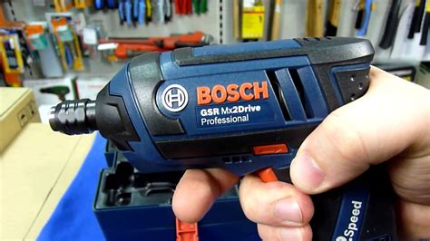 Шуруповерт Bosch GSR Mx2Drive - YouTube