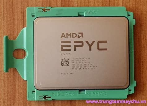 Chip vi xử lý AMD EPYC 7502 32 Core 2.5Ghz 128MB Cache 180W DDR4-3200