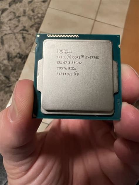 Intel Core I7 4770K - 3.5 Ghz - 4 Cores - 8 Threads - 8 Mb Cache ...