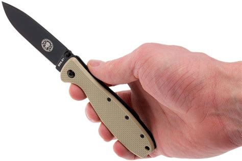 ESEE Knives Zancudo D2 Desert Tan-Black, BRKR2DTB navalha | Compras ...