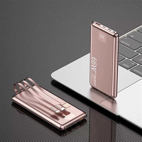 Rt-U2 15000mAh Slim Power Bank Fast Charge Portable Quick Charging ...